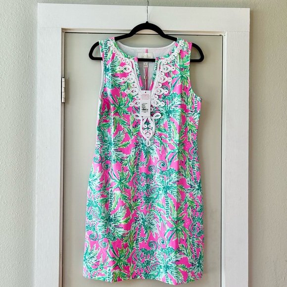 Lilly Pulitzer | Dresses | Lilly Pulitzer Prosecco Pink And Green Dress ...